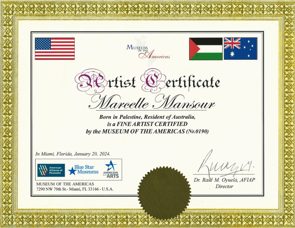 Gallery Representation - Marcelle Mansour